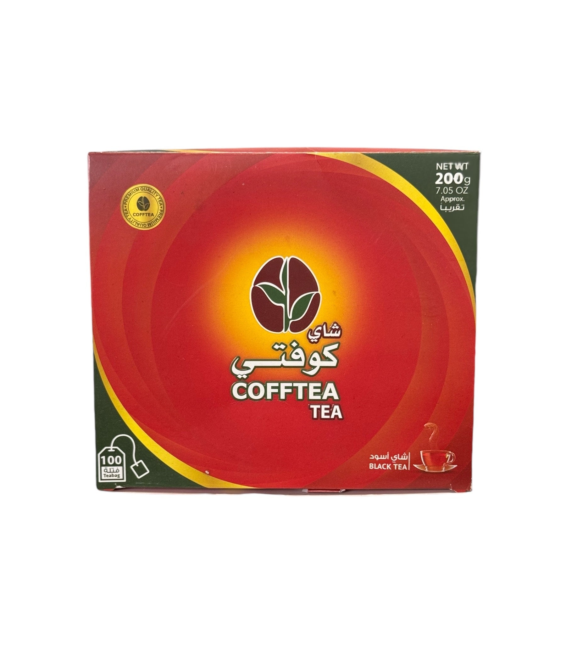 Cofftea Black Tea Bags 100 Teabag (7.05 Oz, 200 gm) – NileStores